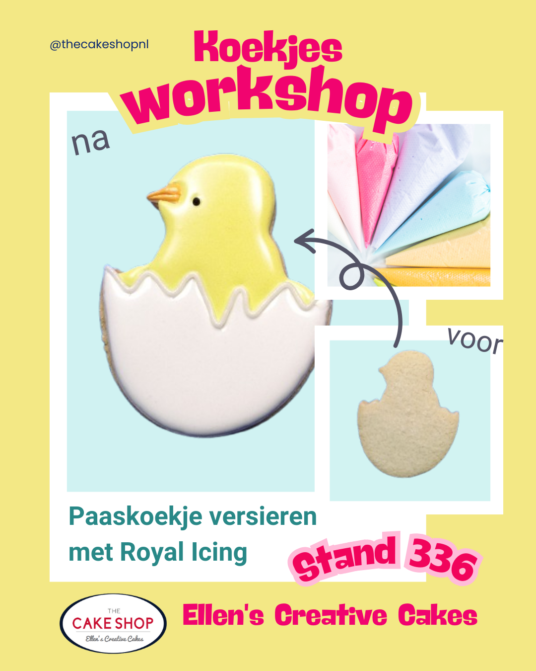 Koekje versieren met Royal Icing - Crea Weekend